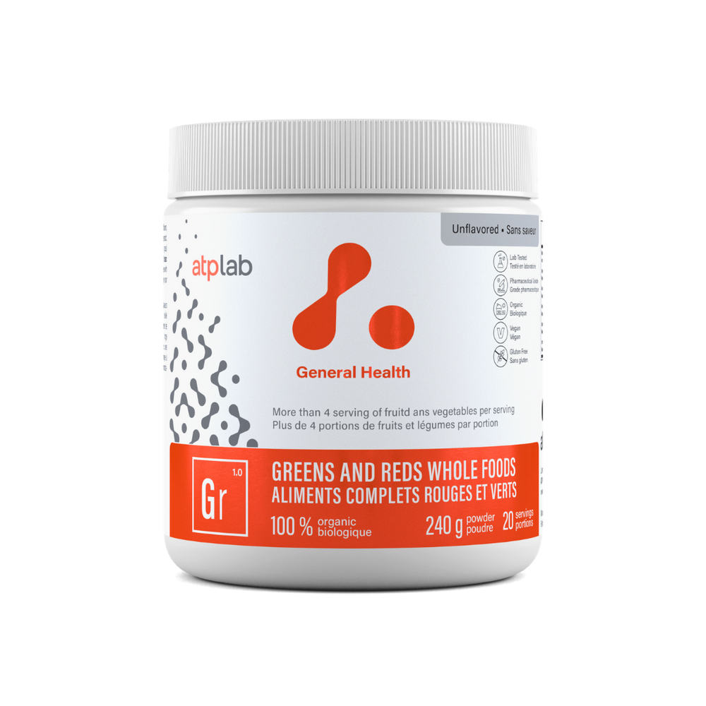 Aliments Complets Rouges et Verts - ATP Lab - Energie PLP - Supplements ...