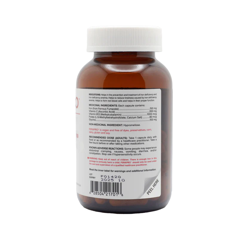 Ferapro 150 – Énergie PLP - Suppléments et Produits Naturels