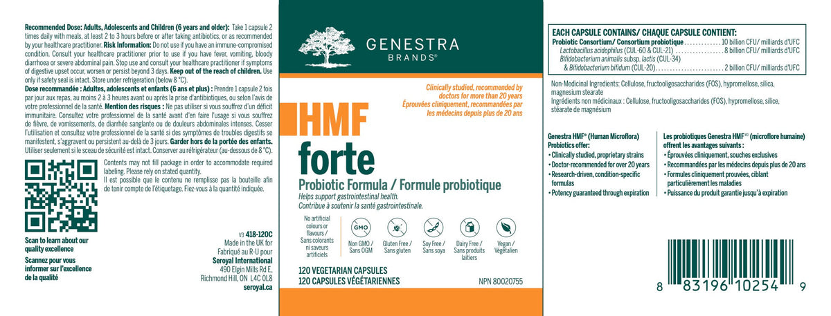 HMF Forte - Genestra Brands - Energie PLP - Supplements & Natural ...